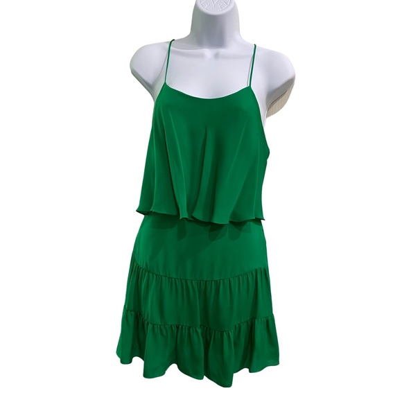 Haute Hippie | Dresses | Haute Hippie Small Green Mini Sundress | Poshmark